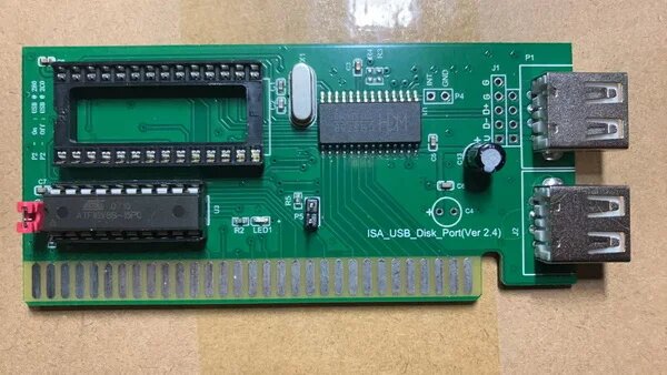 ISA-USB адаптер ISA to USB