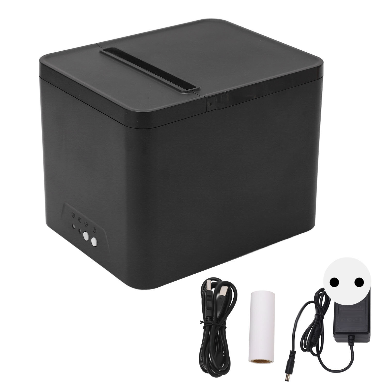 Термопринтер чеков 80mm, Bluetooth USB, 100-240V, EU Plug