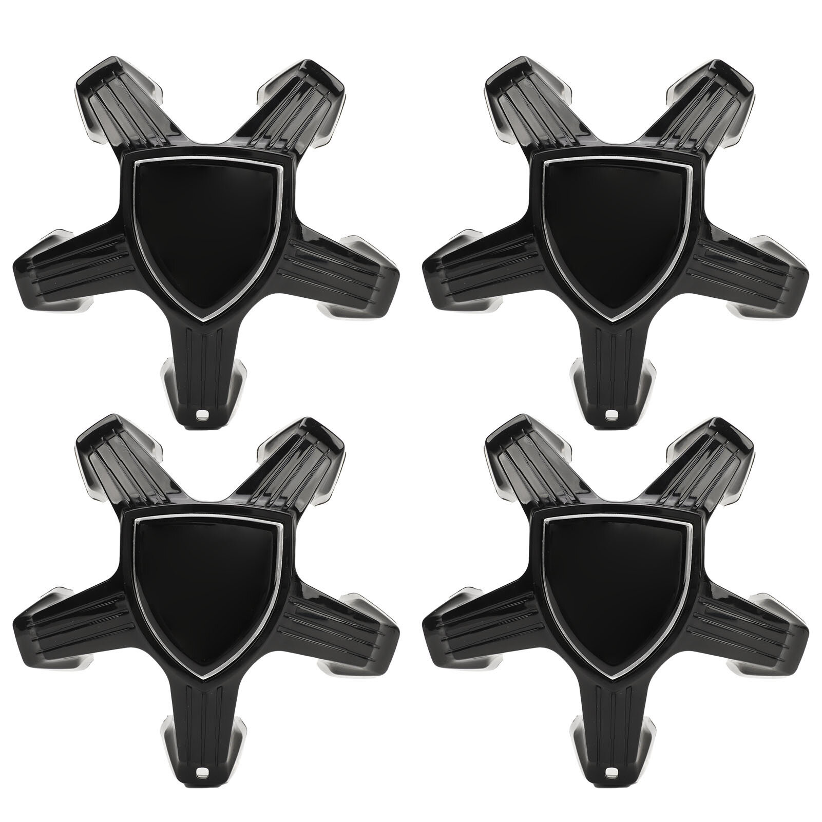 Шт. Колпачки на ступицы колес 98366785XK Декоративные колпачки на центральную часть ступицы колеса для Peugeot 308 2021-2023, черные