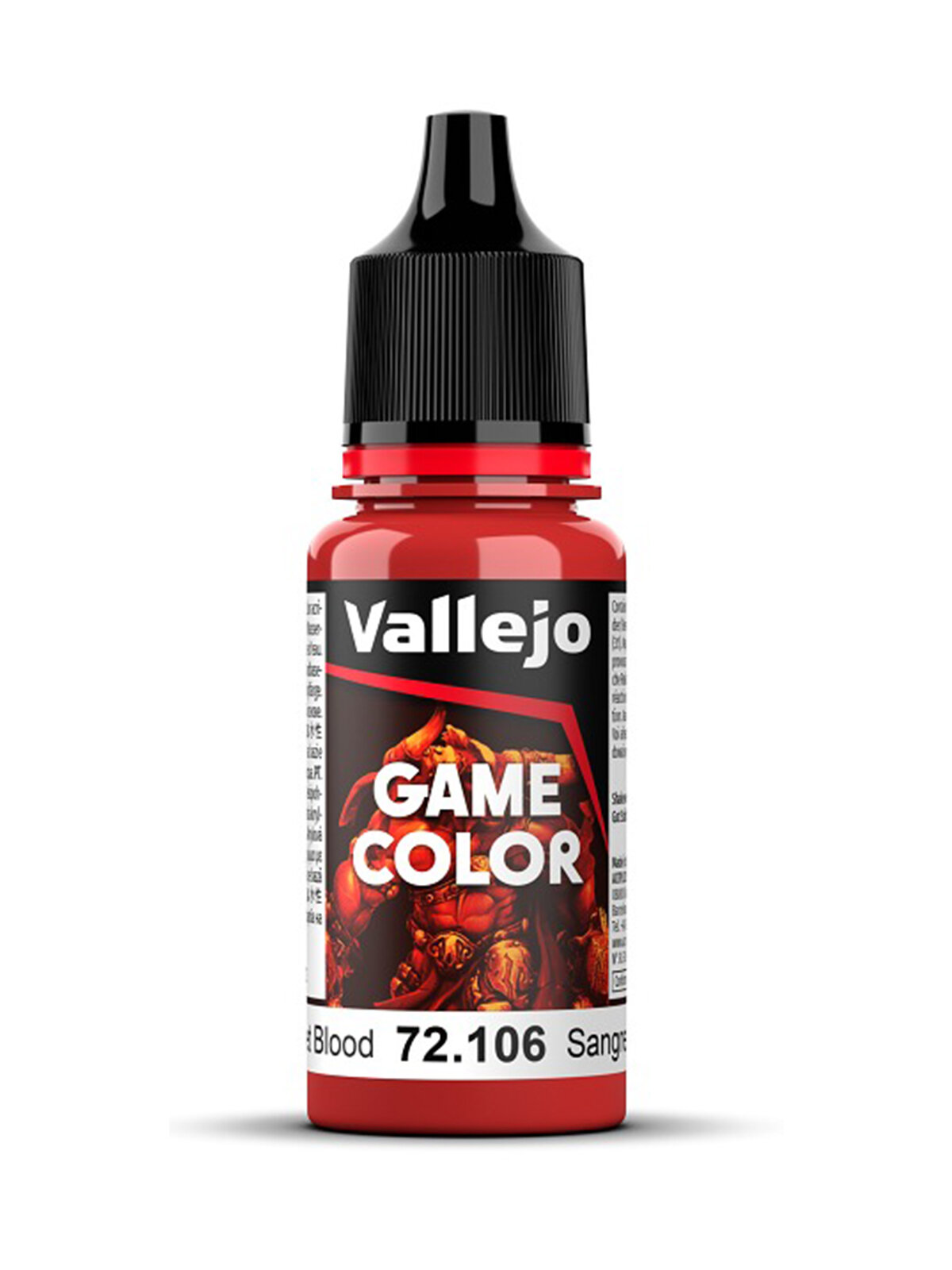 Краска акриловая Vallejo серии Game Color - Scarlet Blood 72106, 18 мл