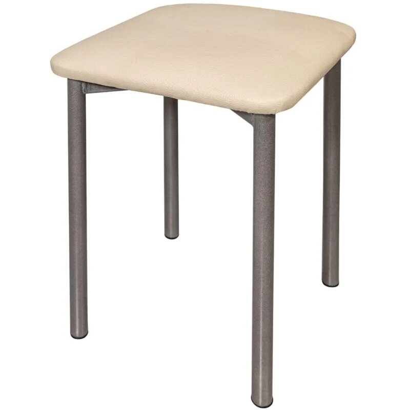 Табурет MKM-усиленный 22 ваниль крап/хром