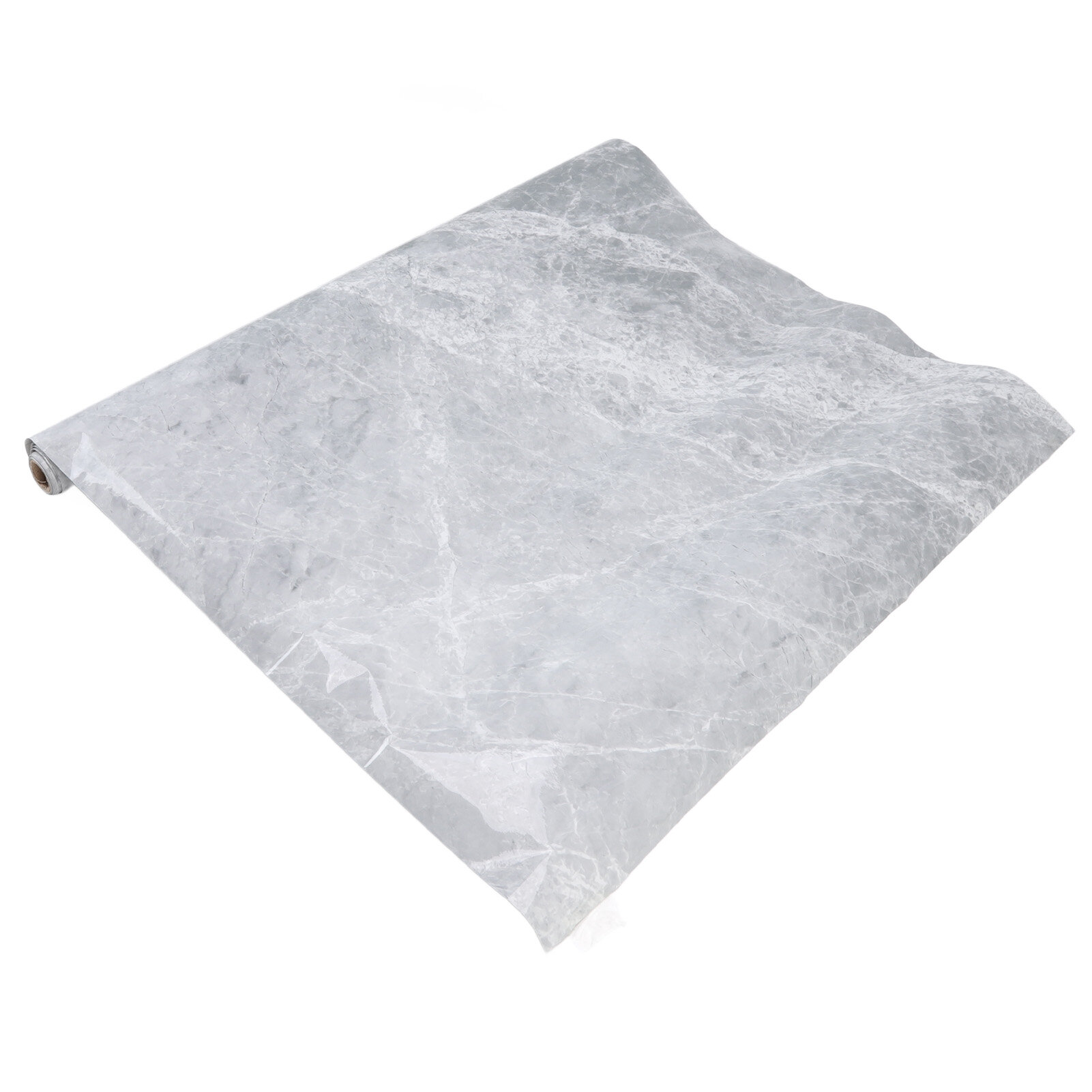 300x60cm Marble Wallpaper PVC Self Adhesive Rolls Kitchen Oil Proof Stickers Grey