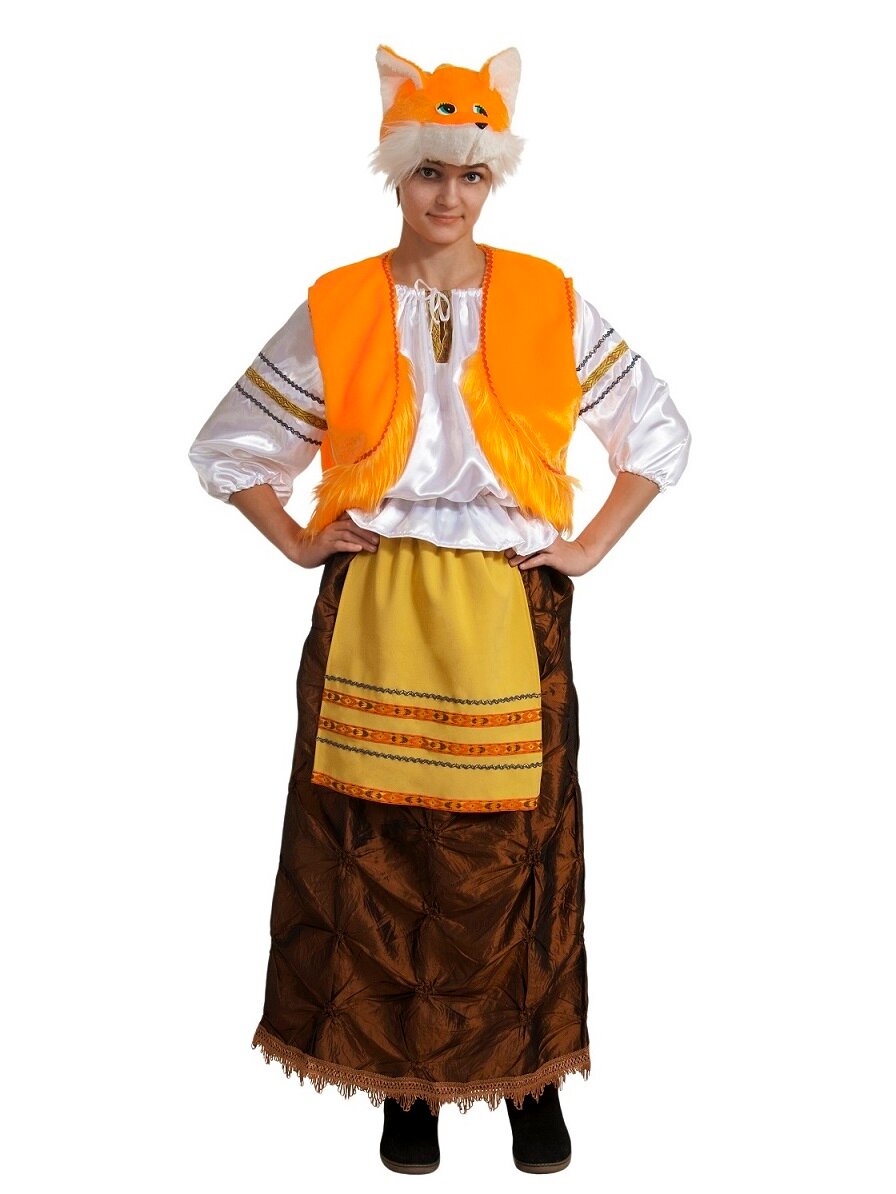 Костюм взрослый Лиса-Хозяюшка (48)
