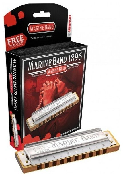 HOHNER Marine Band 1896/20 C (M189693X) - губная гармоника YZ