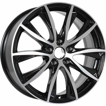 Колесный литой диск iFree Каzантип R18x7.5 5x114.3 ET37 CB66.6 Black_jack