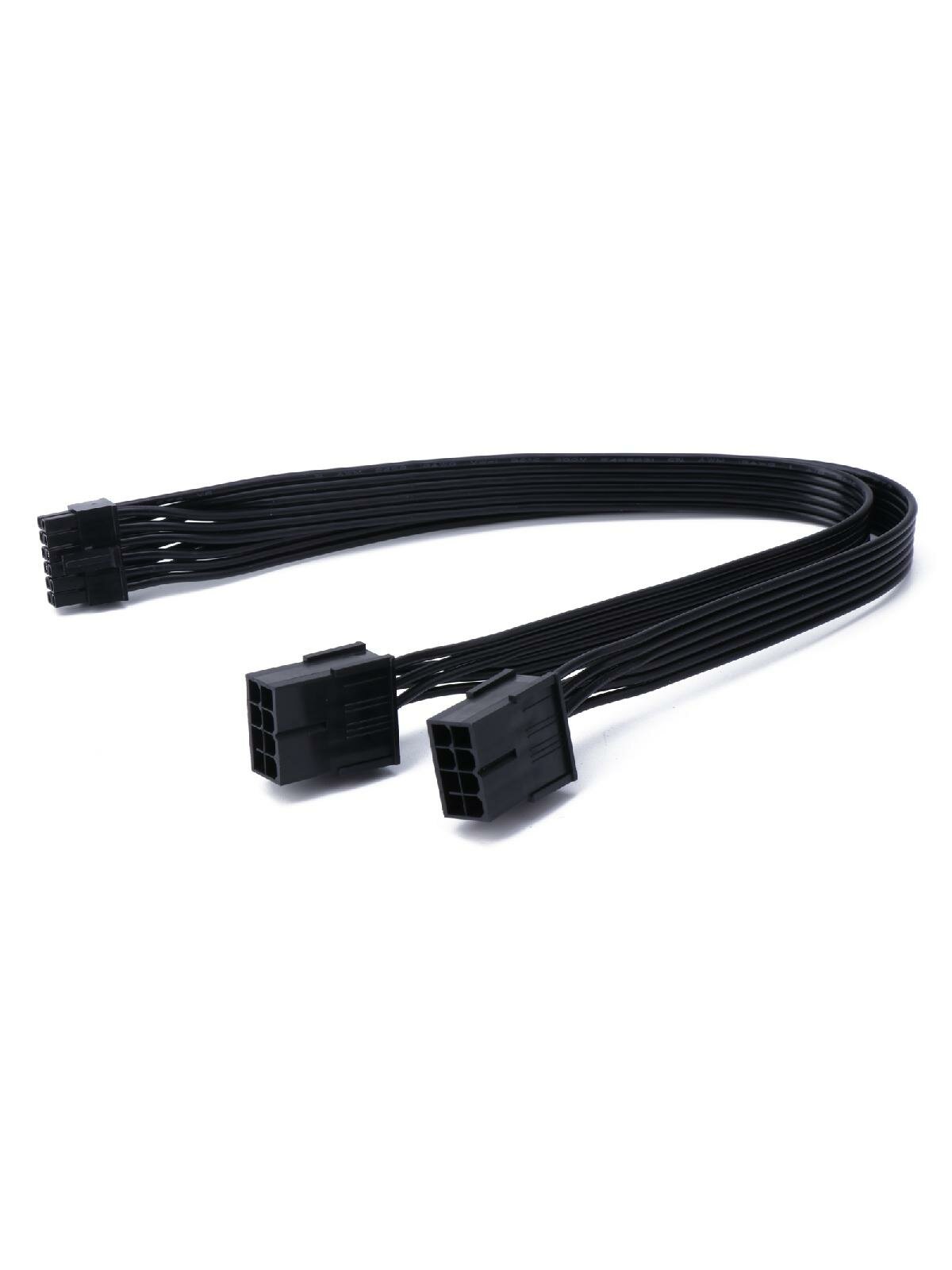 Dual PCIe 8Pin Female to Mini 12Pin Male GPU Power Adapter Cable for RTX30 Series RTX3080 RTX3090 GPU 8PIN/6+2P 6PI