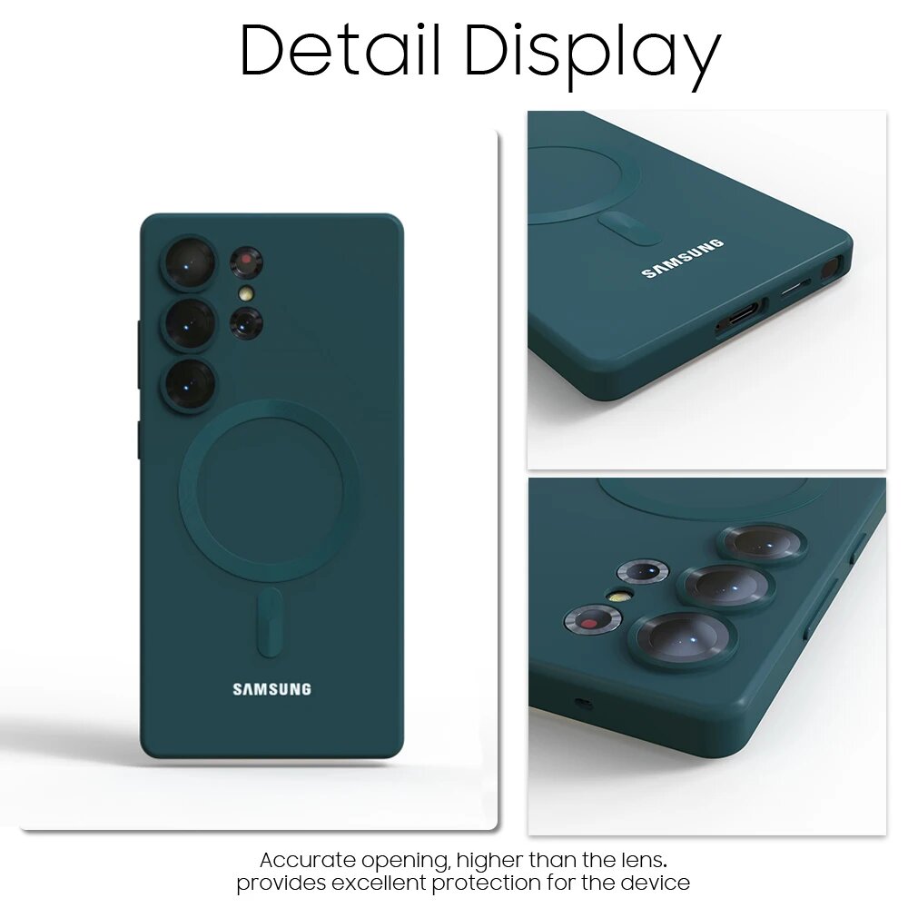 Чехол Samsung Galaxy S22 Plus, белый — фото 1