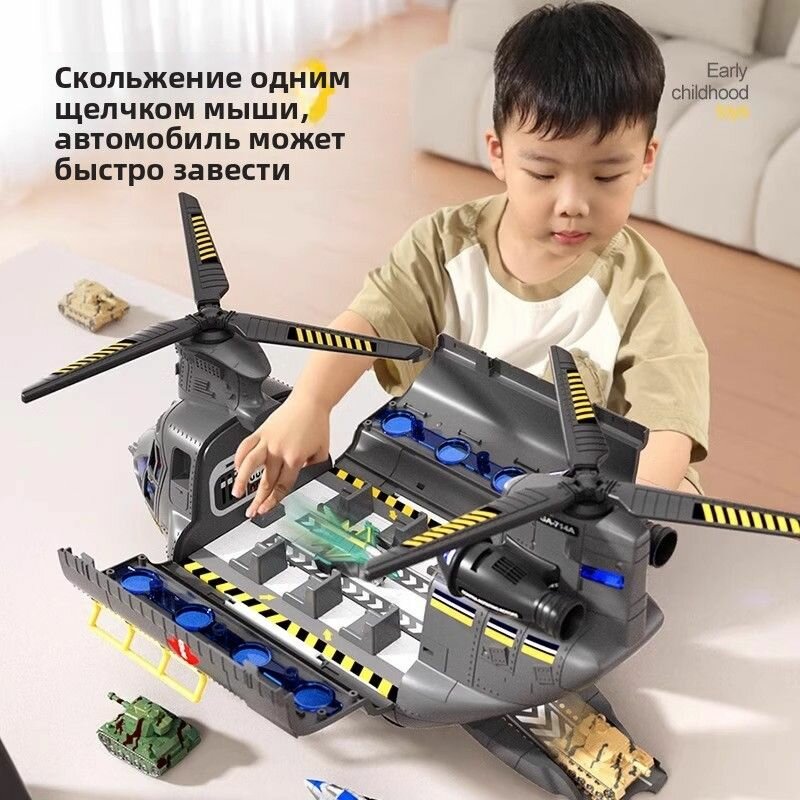 Маленький самолет, детская игрушка из сплава, устойчивая к падениям, для мальчиков 3-6 лет