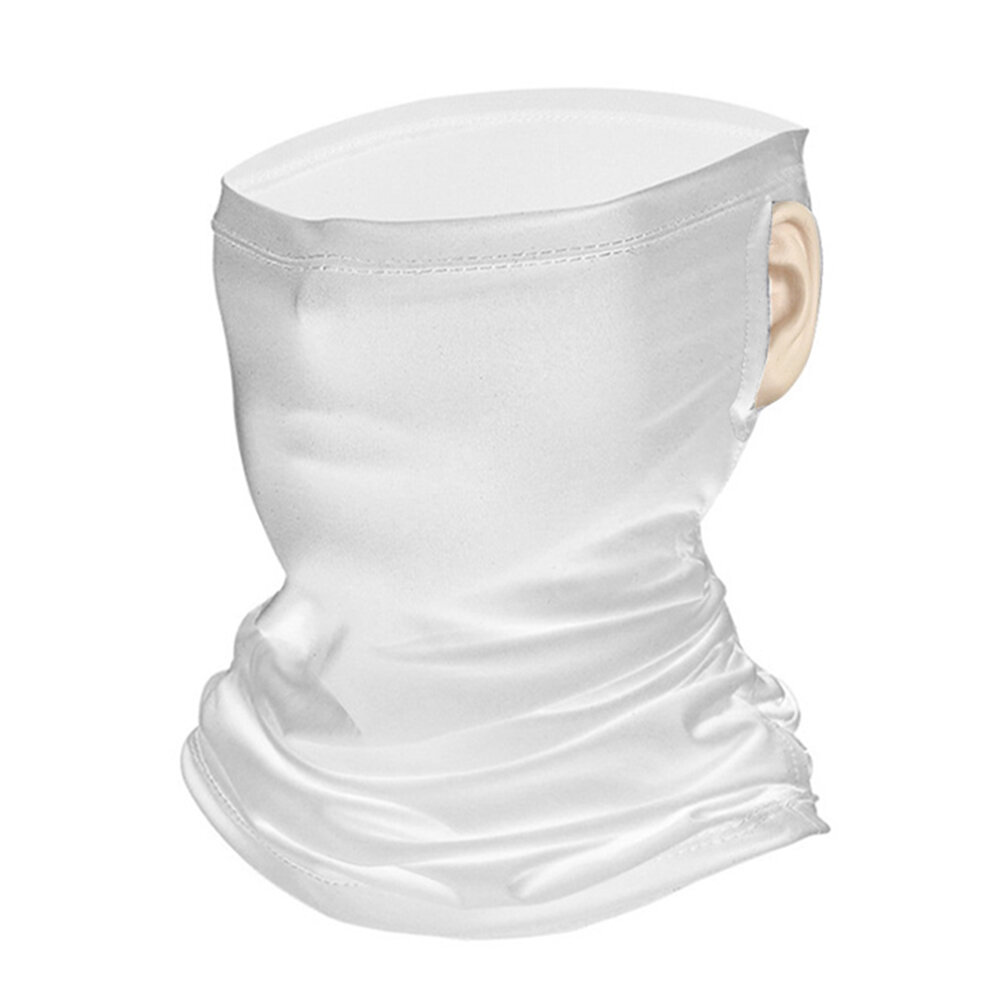 Бандана для лица с охлаждением для мужчин и женщин, антипыльная, для защиты от солнца, спортивная повязка на шею, шарф, балаклава для велосипедного спорта, бега, походов, мотоциклов, цвет: белый, черный, синий, серый, темно-серый, размер: 24*36см, вес: