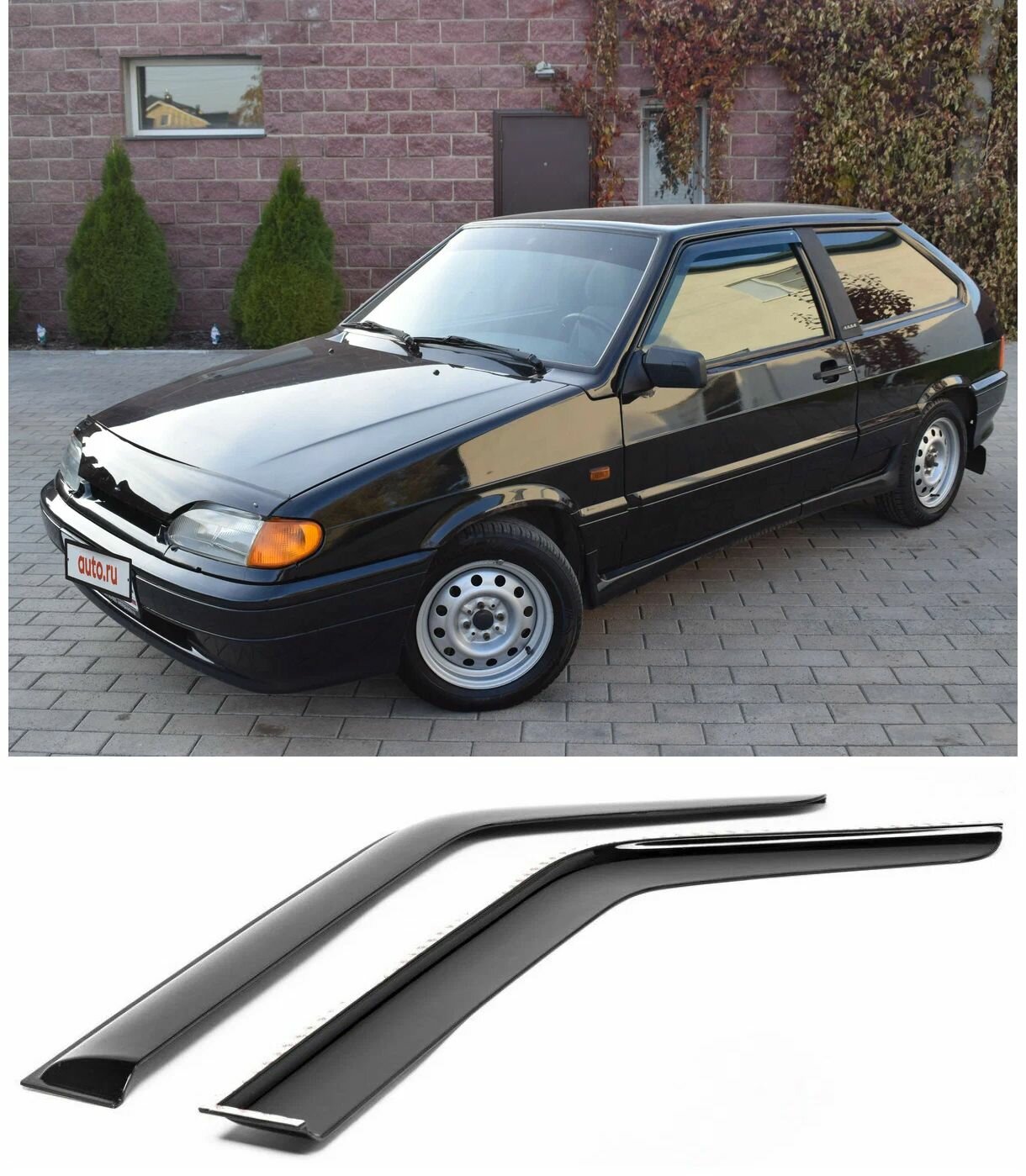 Дефлекторы боковых окон ВАЗ 2108 / 2113