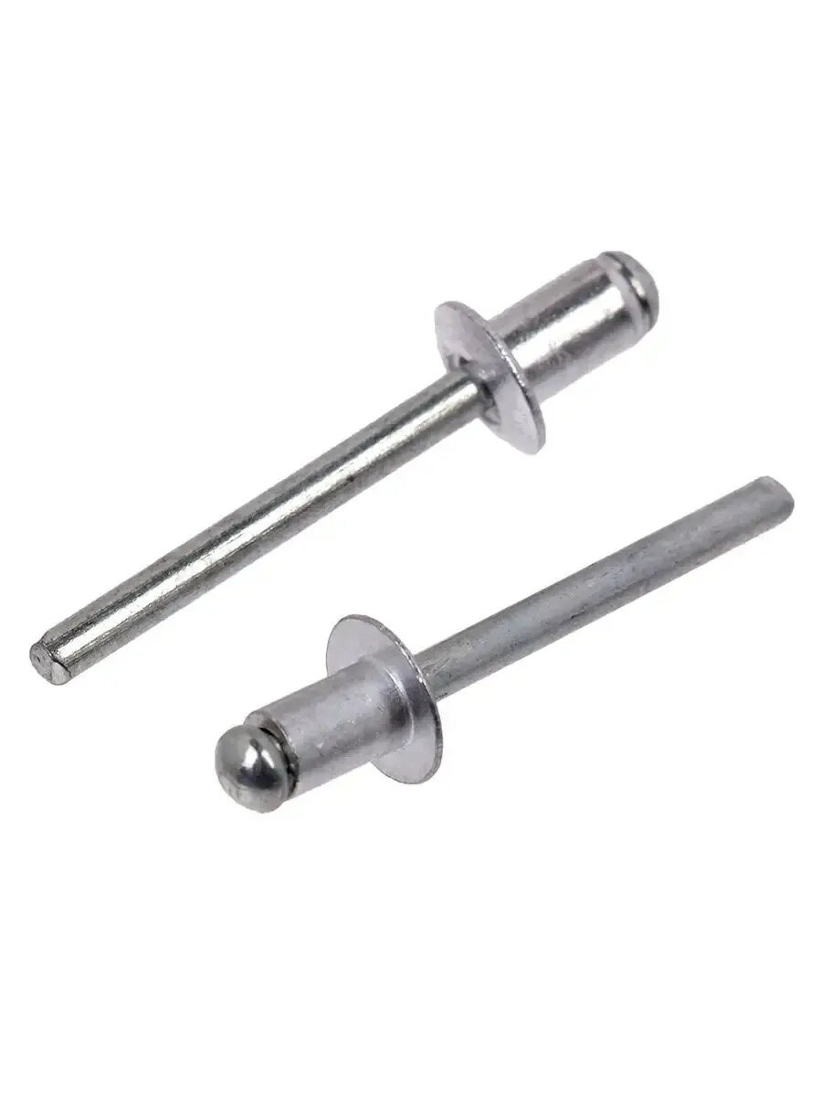 Заклёпки вытяжные металлические 4.8х8 мм 500 шт