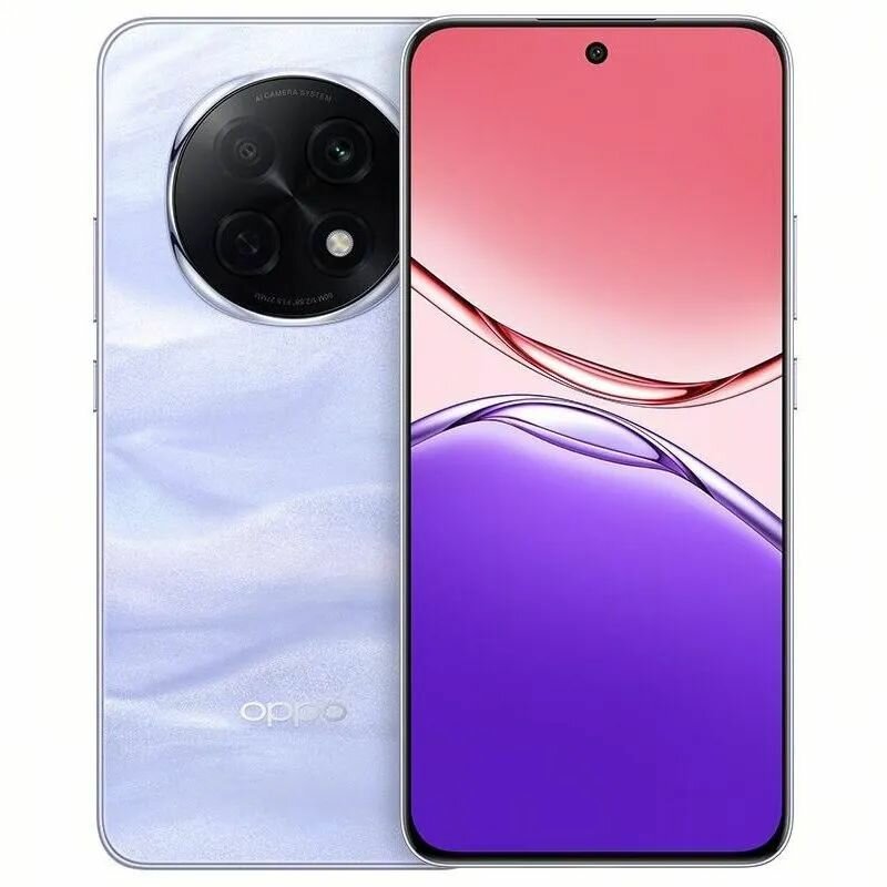 Смартфон OPPO A5 Pro CN Dimensity 7300 6.7 дюйма 50-мегапиксельная камера 6000 мАч NFC 8/512 ГБ, фиолетовый