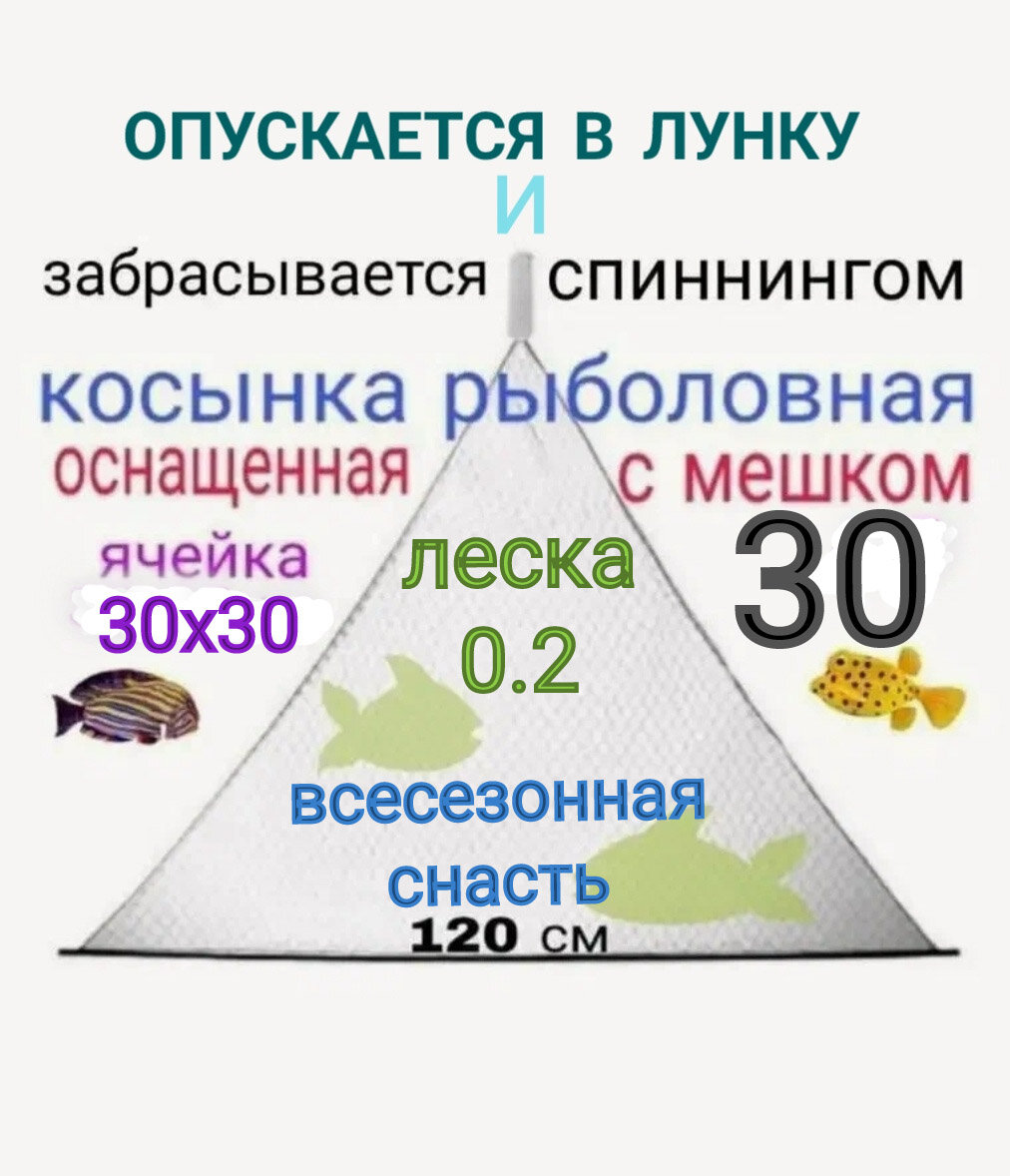 Косынка рыболовная, косынка для рыбалки, набор рыболовный