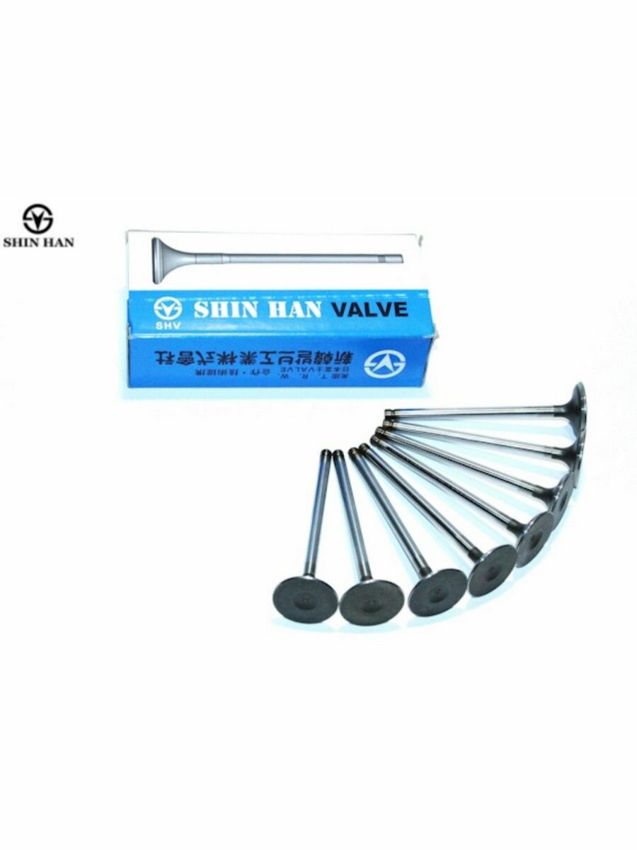 Клапан впускной (8 штук) для а/м DAEWOO Nexia, Nubira, Espero, SHINHAN SI2021