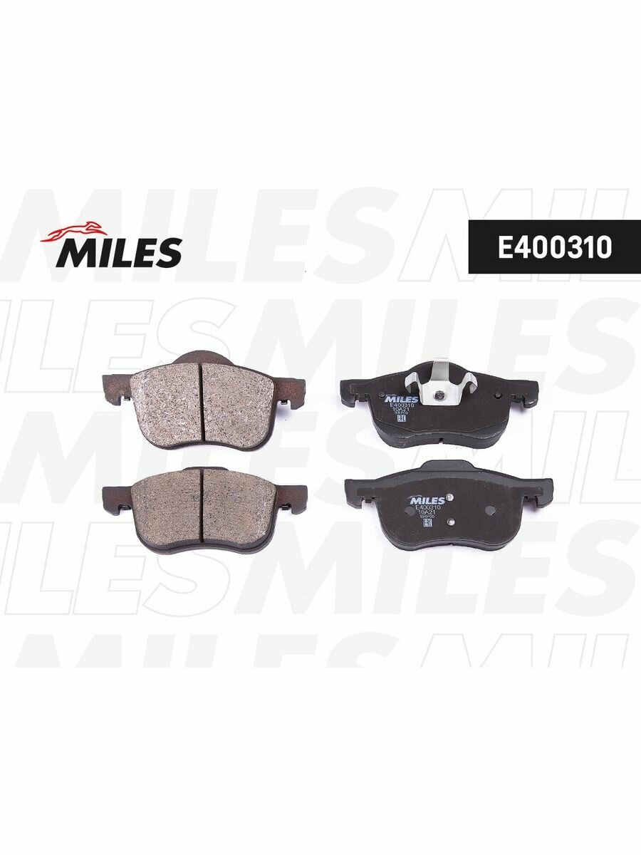 Тормозные колодки дисковые передние MILES E400310 для VOLVO S60, S80, V70, XC70