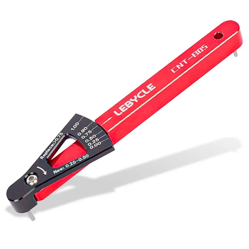 LEBYCLE Индикатор износа цепи для MTB Красный, red