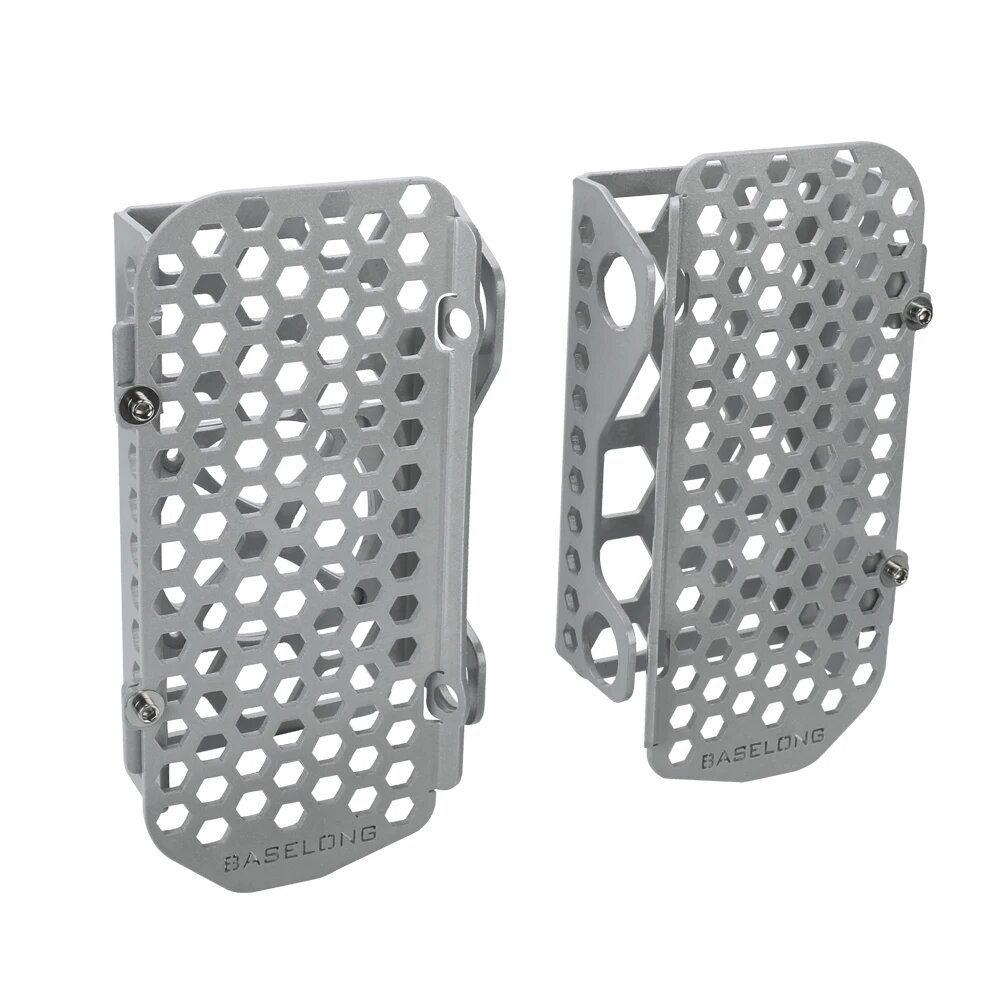 Защитная крышка решетки радиатора для 125 150 250 300 350 450 500 EXC XC SX SX-F XCW TPI 2T 4T 2019 2020 2021 2022 2023 2024 2025 2026 D silver