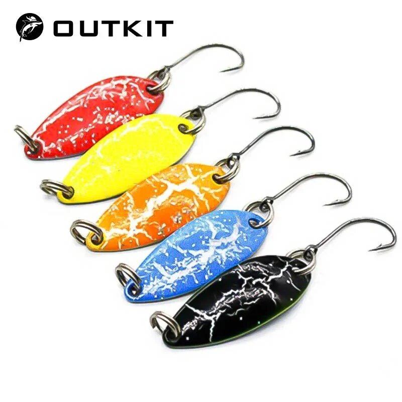 OUTKIT блесна 5 шт. смешанные цвета