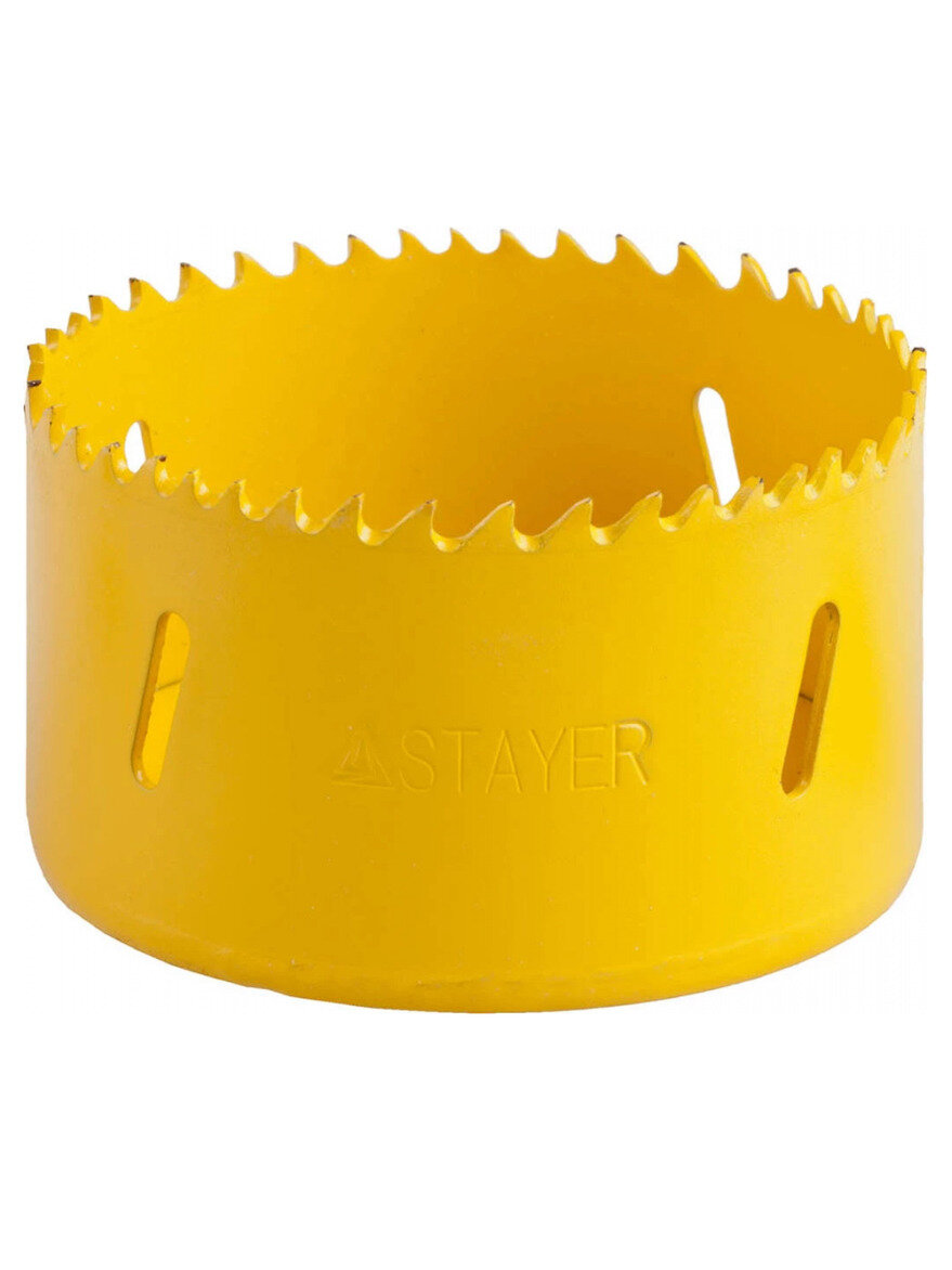 Коронка кольцевая биметаллическая универсальная, d-76 мм, STAYER