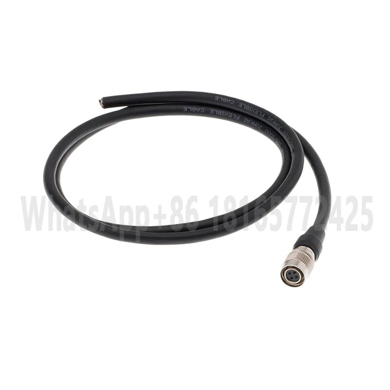 Кабель Hirose HR10A 4 6 10 12 контактный 4п, 0.5m, Female plug