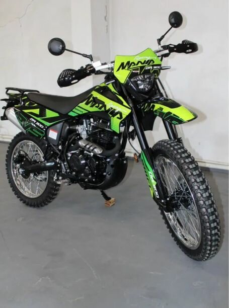 Мотоцикл Racer ZWC2-300B Booster_зеленый (с ПТС в заводской упаковке)