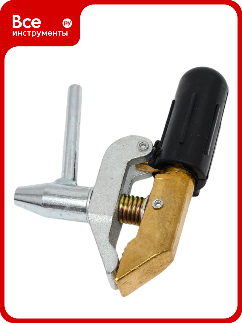 Клемма заземления КЗ-55 струбцина ПТК 00000030351, 500 А