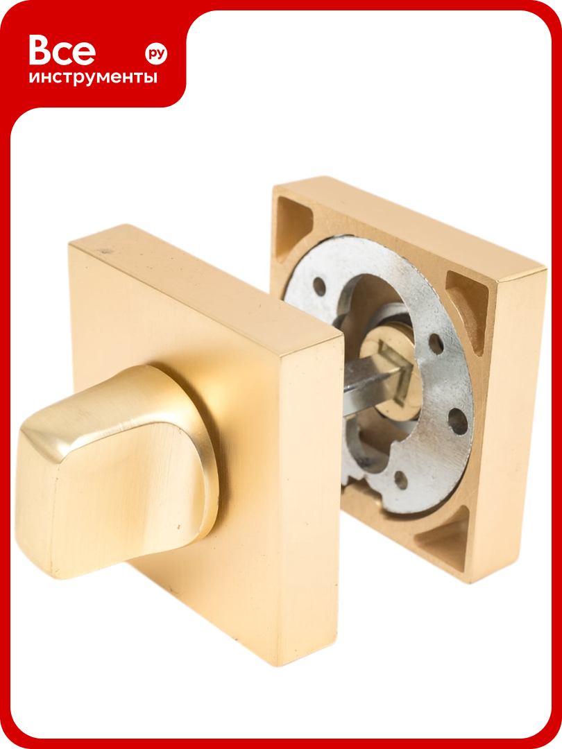 Поворотная ручка FUARO BK6. K. DM51 (BK6 DM) SSG-39 сатинированное золото 46679