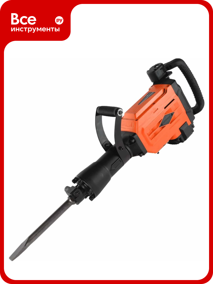 Отбойный молоток PATRIOT DB 560 140301385, для работ требующих максимальной энергии удара, резиновый, белый