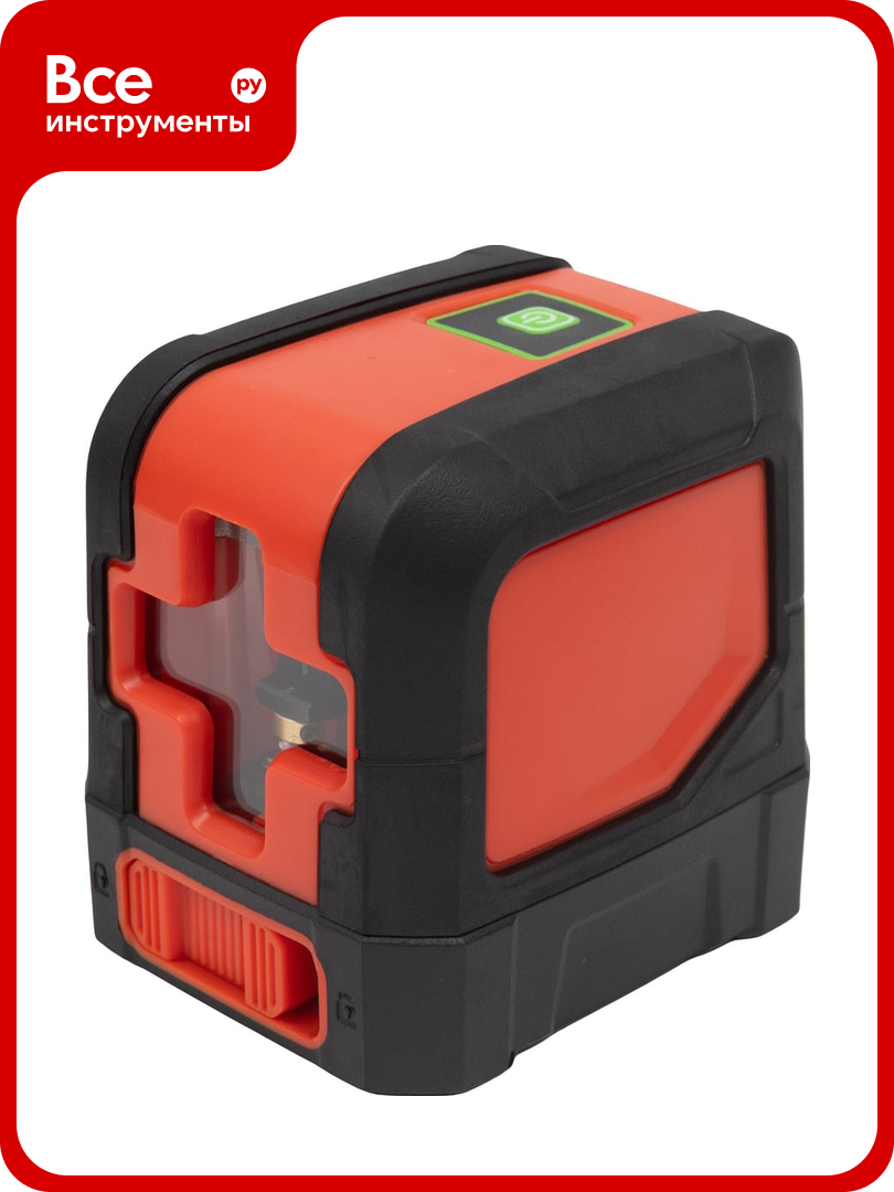 Лазерный нивелир 2 луча Gigant GPro-100, резиновый, нижней части нивелира