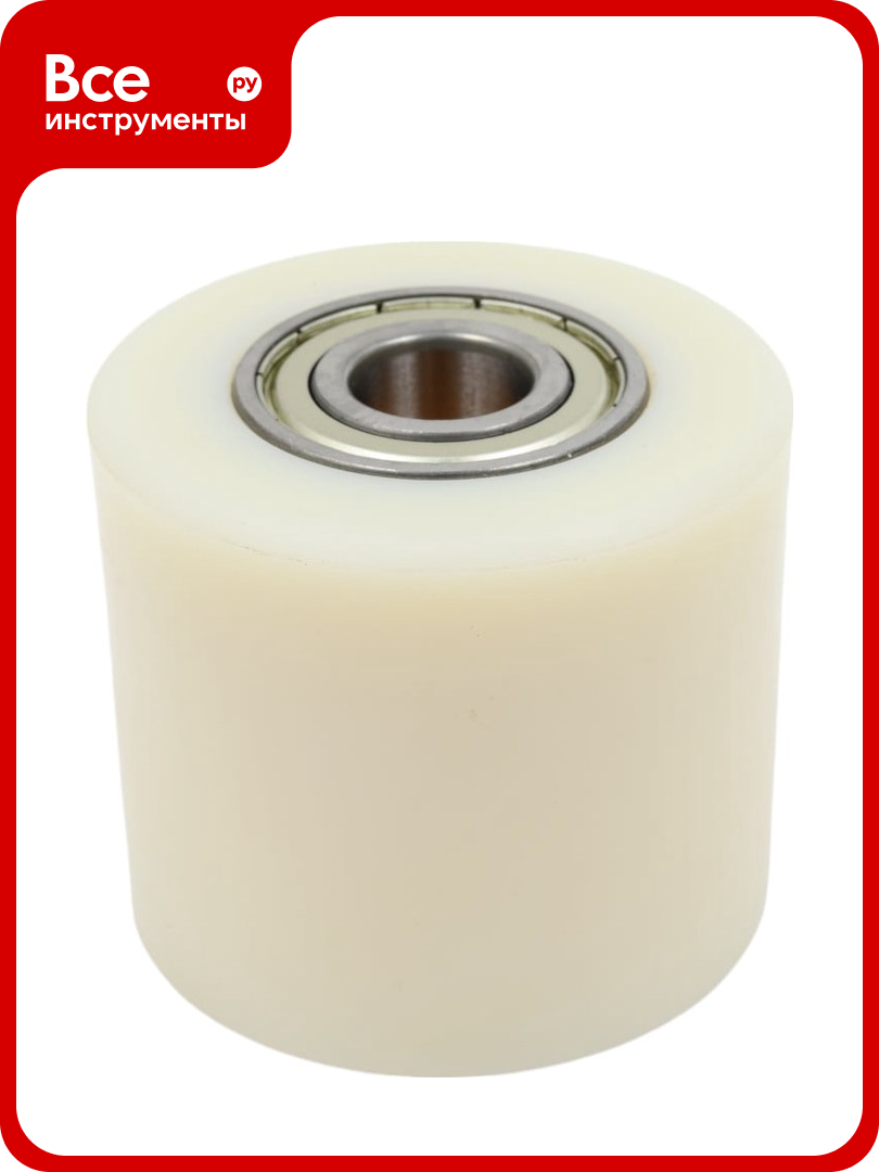 Ролик для гидравлических тележек нейлоновый NR93+1 (80х70мм, 600 кг) А5 1000228