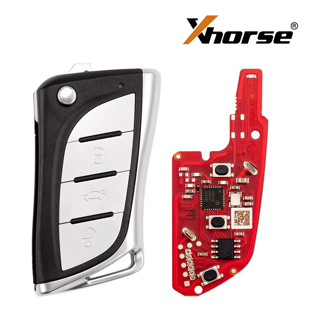 XHORSE XKLEX5EN для Lexus 2-го поколения Проводной ключ Универсальный дистанционный ключ, 1PC