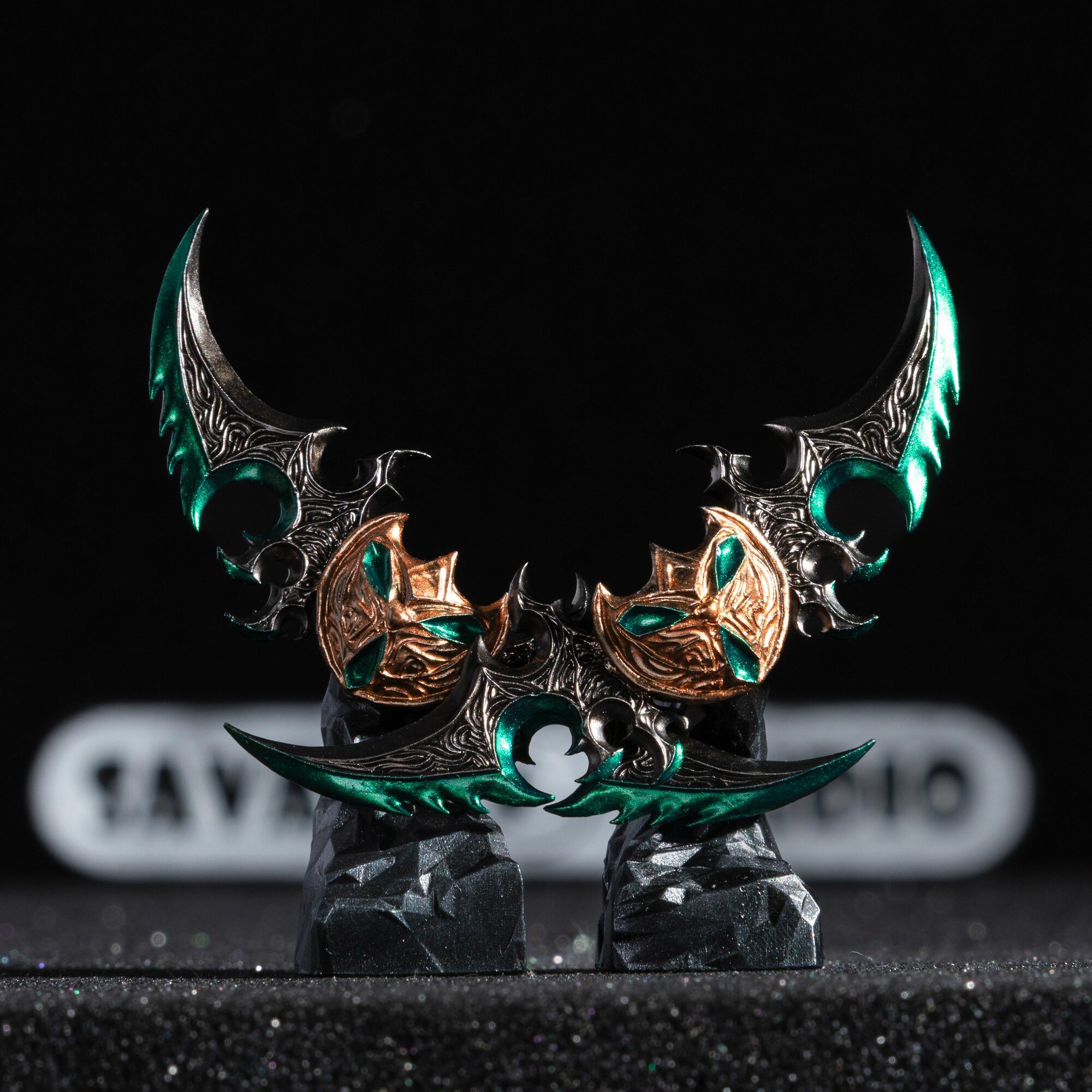 Кейкапы для механической клавиатуры -2 клавиши, смола, ручная работа World of Warcraft Artisan WOW Keycap Esc смола