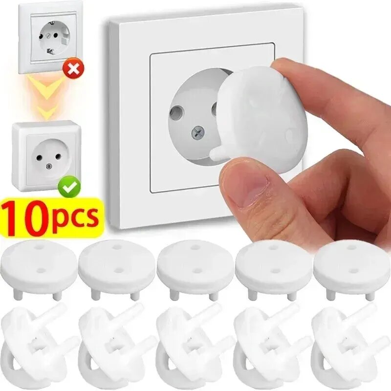 Защитные заглушки для розеток детские 10 шт.