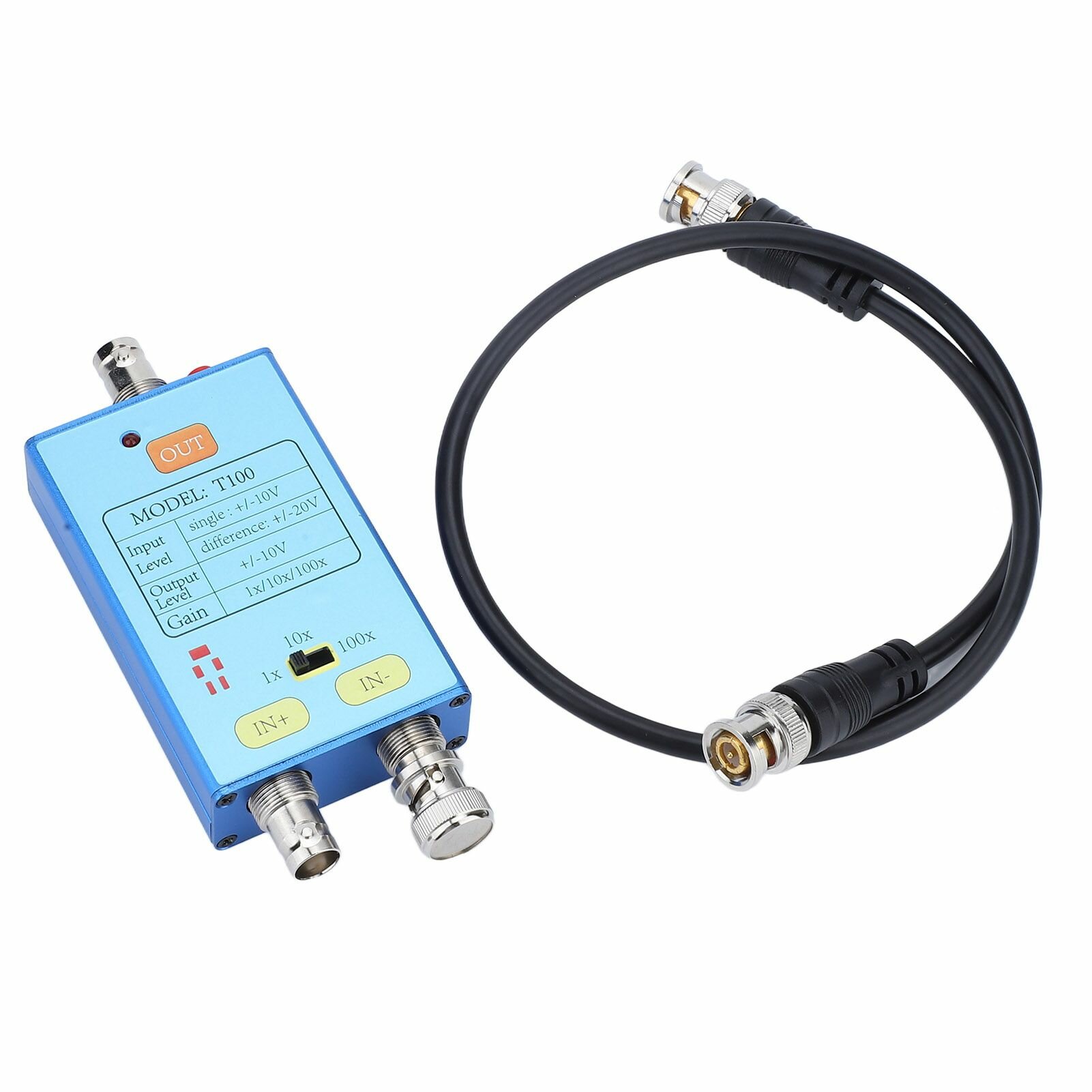10 м усилитель сигнала зонда портативный высокоточный малошумящий усилитель сигнала осциллографа для инженеров-электронщиков