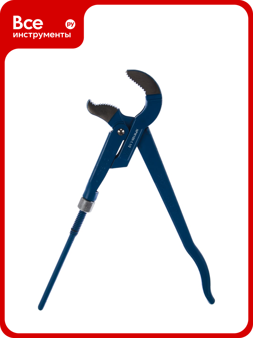 Трубный ключ 1 1/2 NORGAU 074225015, с помощью регулировочной гайки