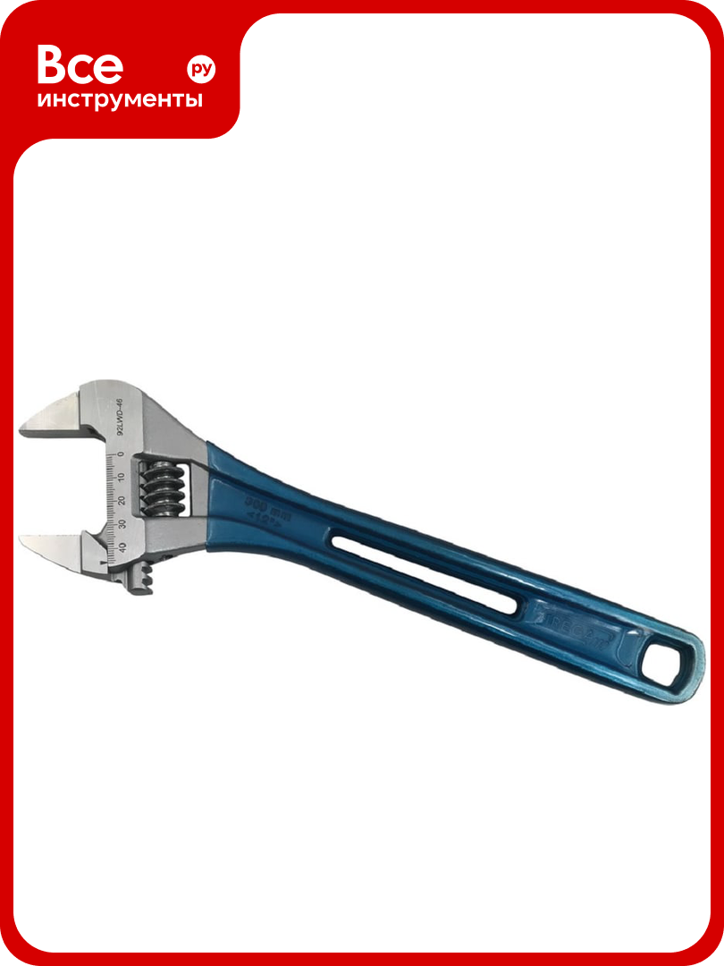 Разводной ключ IREGA 92LWD46/SBE- 12, для точных работ, для удержания в руке