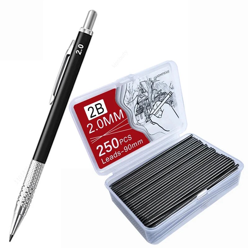 Механический карандаш 2.0mm, 250 шт.