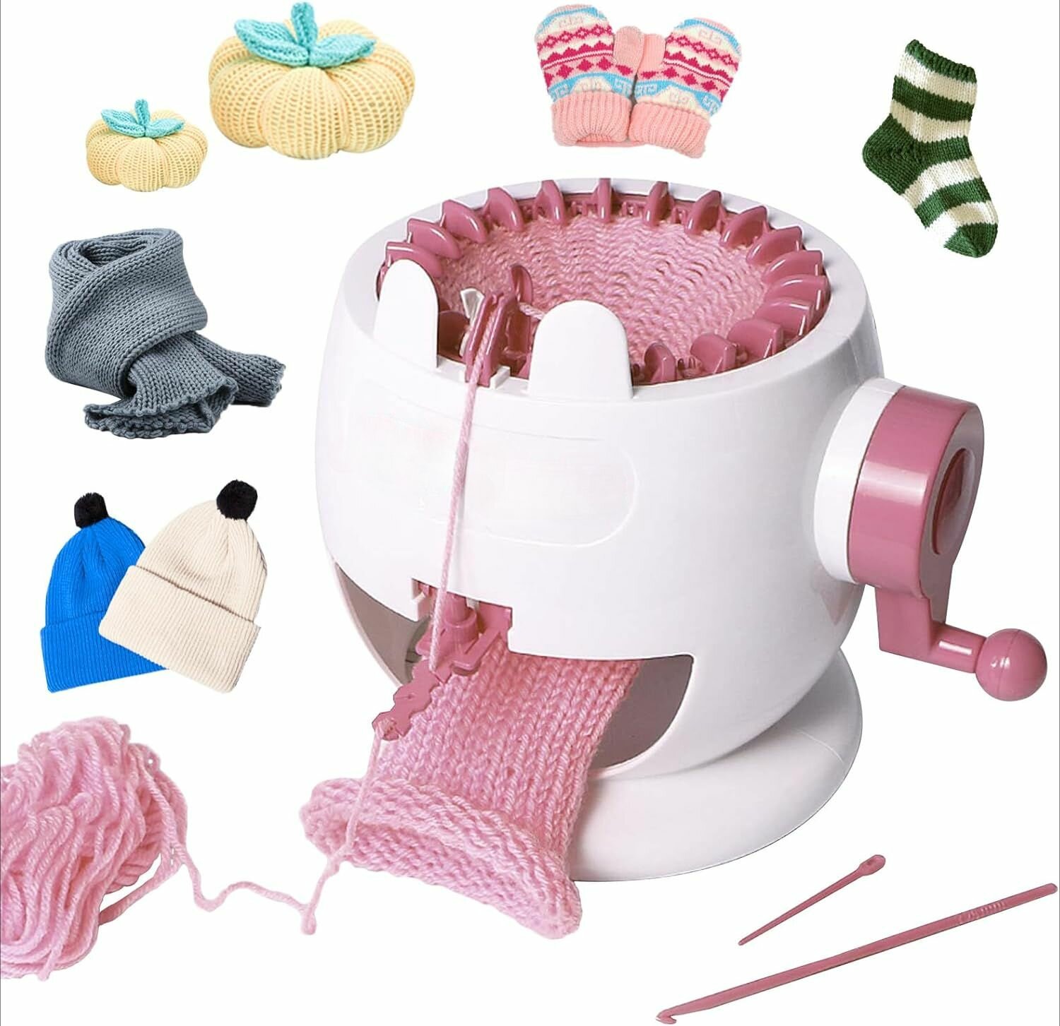 Вязальная Машинка Детская 22 Петель Для Вязания Носков/шляп/тыквы Бангйонге