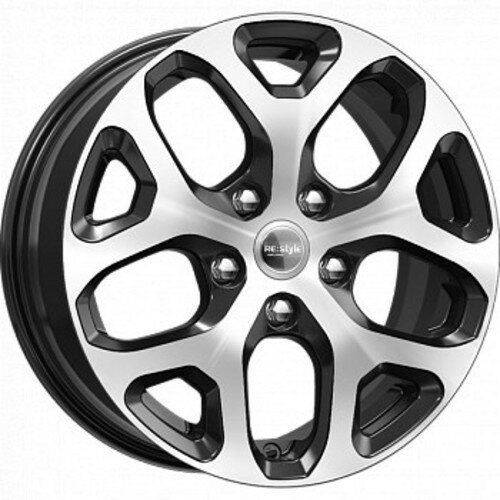 Литой колесный диск iFree Original Skoda Octavia (КС869) 6,5R16 5*112 ET46 d57,1 Алмаз черный