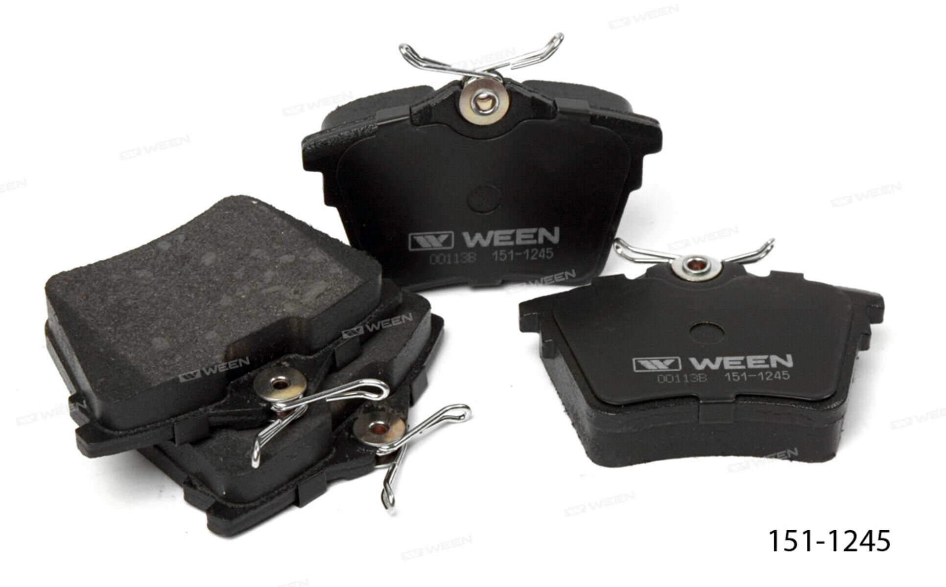 Колодки Зад. Citroen C5; Peugeot 407, 607(Ween 151-1245)