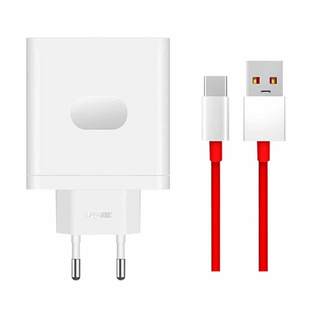 Сетевое зарядное устройство OnePlus Supervooc USB+Type-C 100W (EU) + кабель