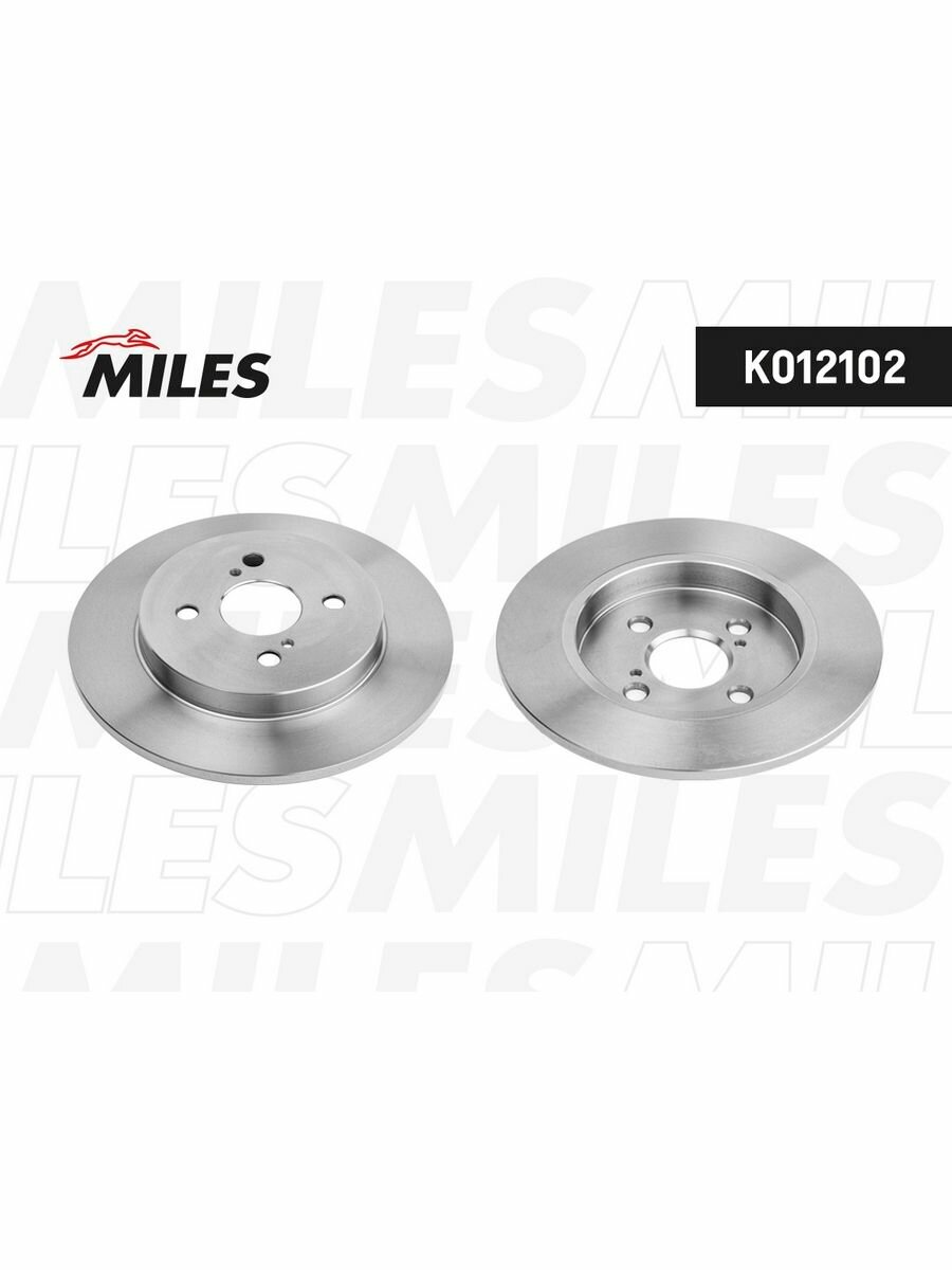 Диск тормозной задний для а/м GREAT WALL Hover M2, М4; LIFAN X50, Miles K012102