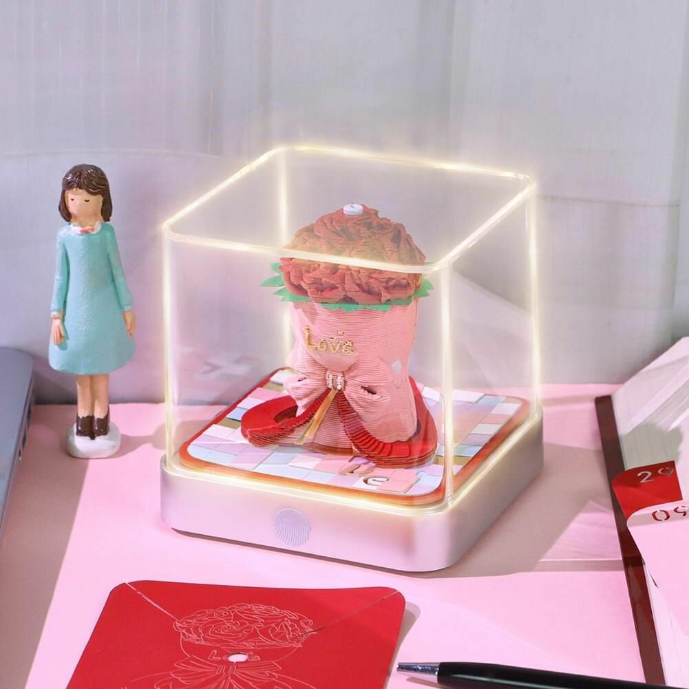 Календарь 2026 года 3D конструктор Земля, бумажный арт-объект настольный с блокнотом