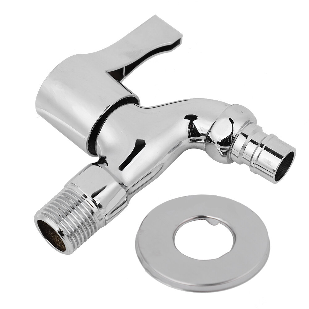 Настенный водопроводный кран G1/2" из нержавеющей стали для прачечной, ванной комнаты, стиральной машины, одинарный холодный кран