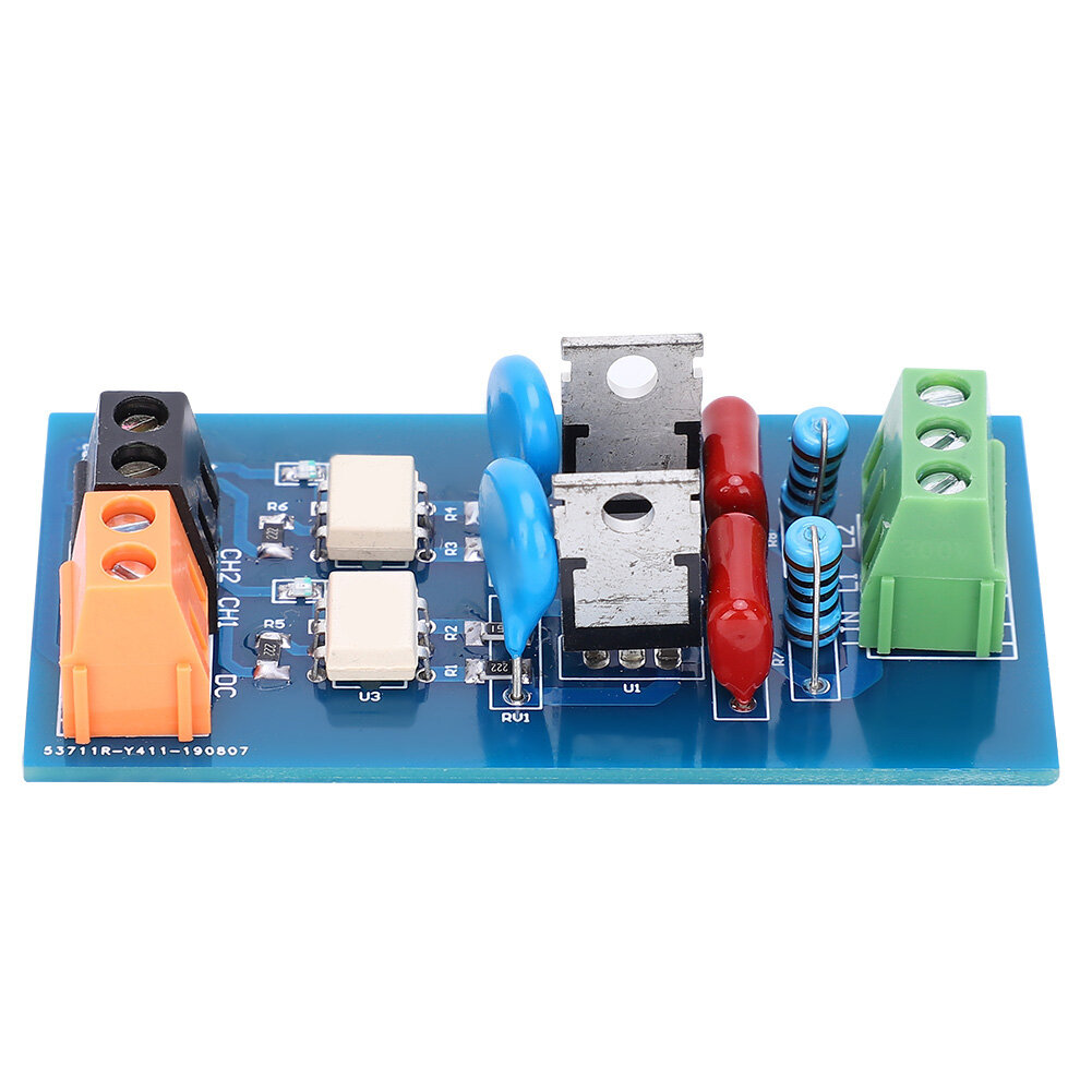 2-канальный бесконтактный релейный модуль ПЛК с фотоэлектрической изоляцией, AC8-. (завершите, пожалуйста, модель, например, AC8-240V)