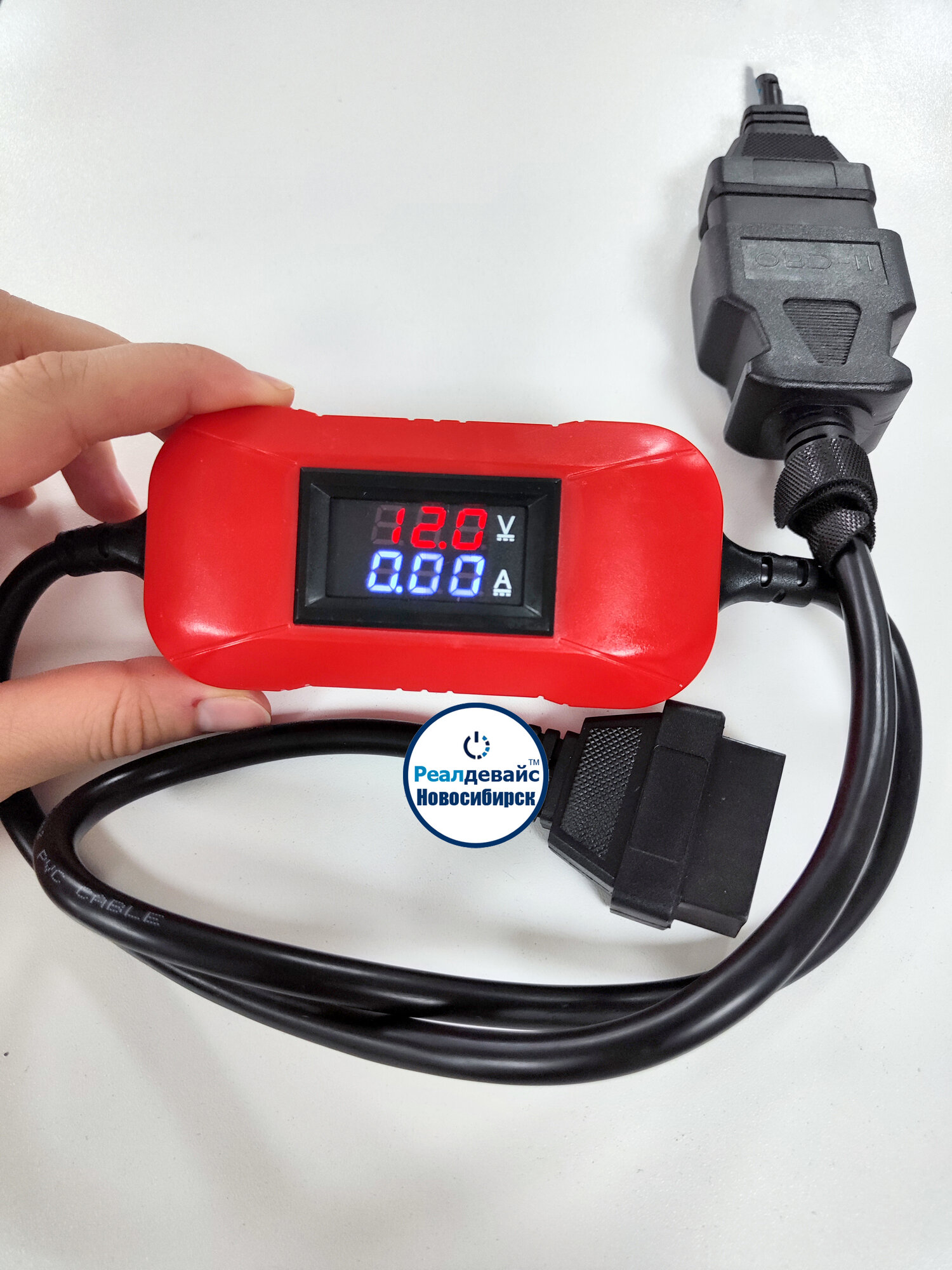 Преобразователь напряжения OBD2 c 24V-12V 24В на 12В ОБД2 24в/12в инвертор 24-12