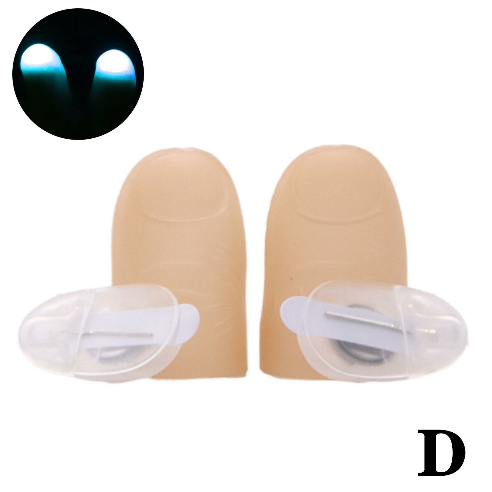 Танцующая лампа на палец, работающая от света, детский реквизит для фокусов сцене