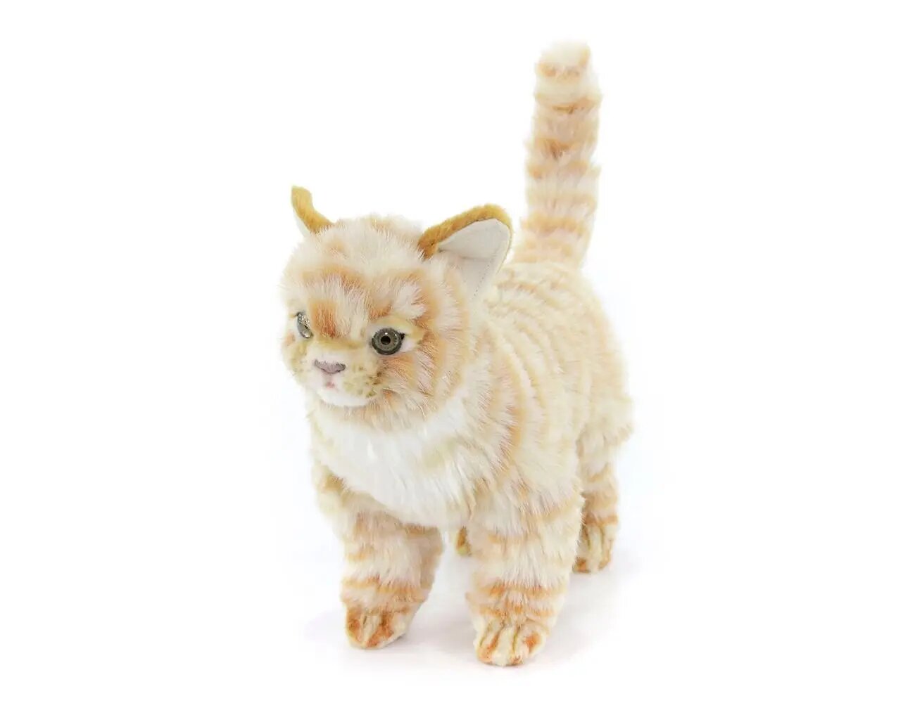Мягкая игрушка Котенок стоящий рыжий 30 см, HANSA