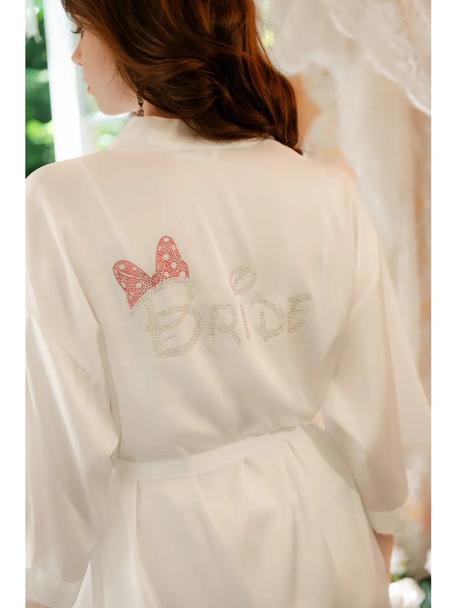 Халат свадебная