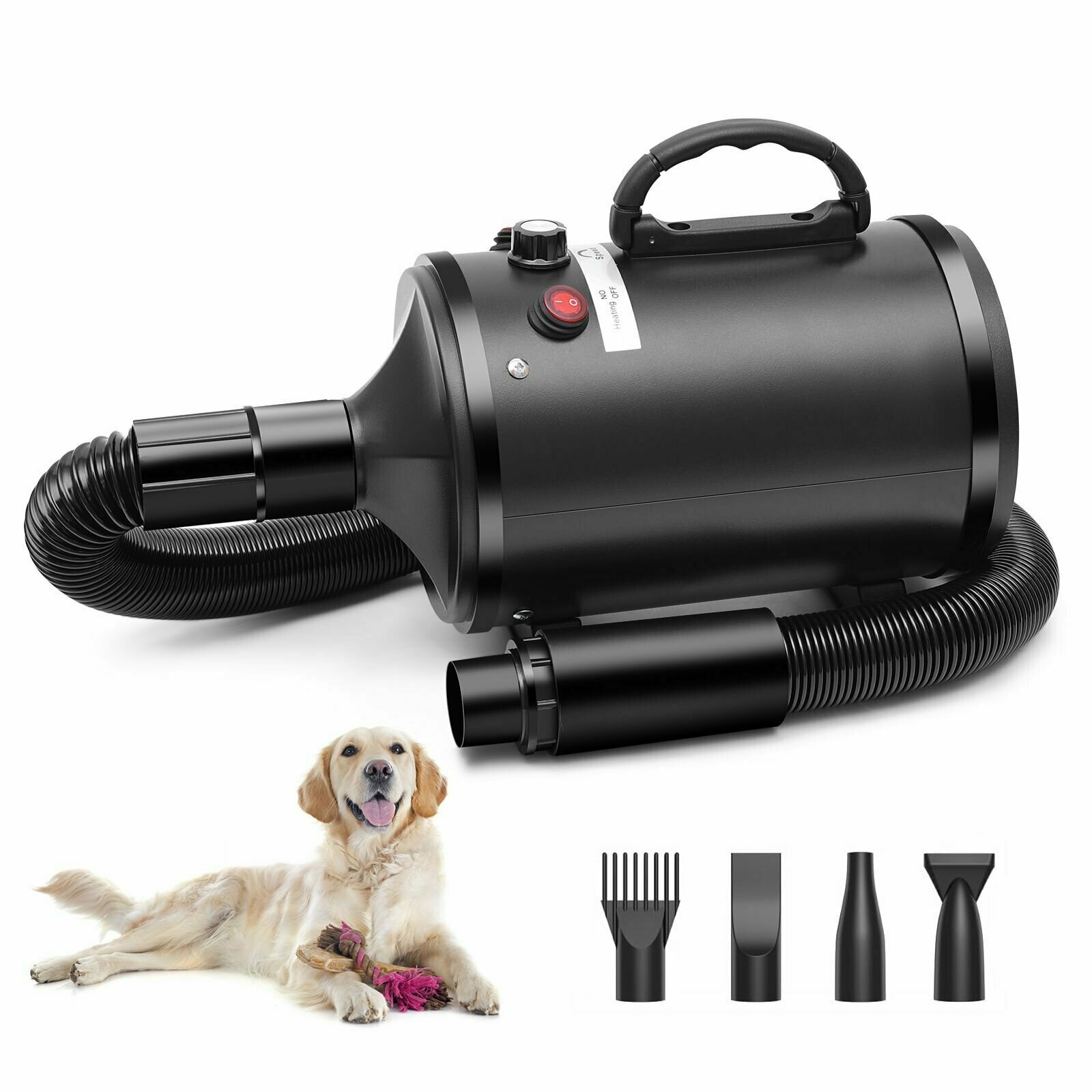 Фен компрессор для собак с густой шерстью 2800 Вт